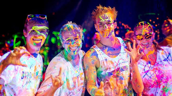 Color Run Paint in Assorted Colors - Washable Fluorescent Paint with ...